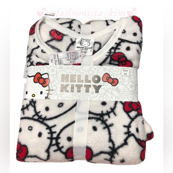Hello Kitty | Intimates & Sleepwear | Womens Hello Kitty Cozy Plush ...